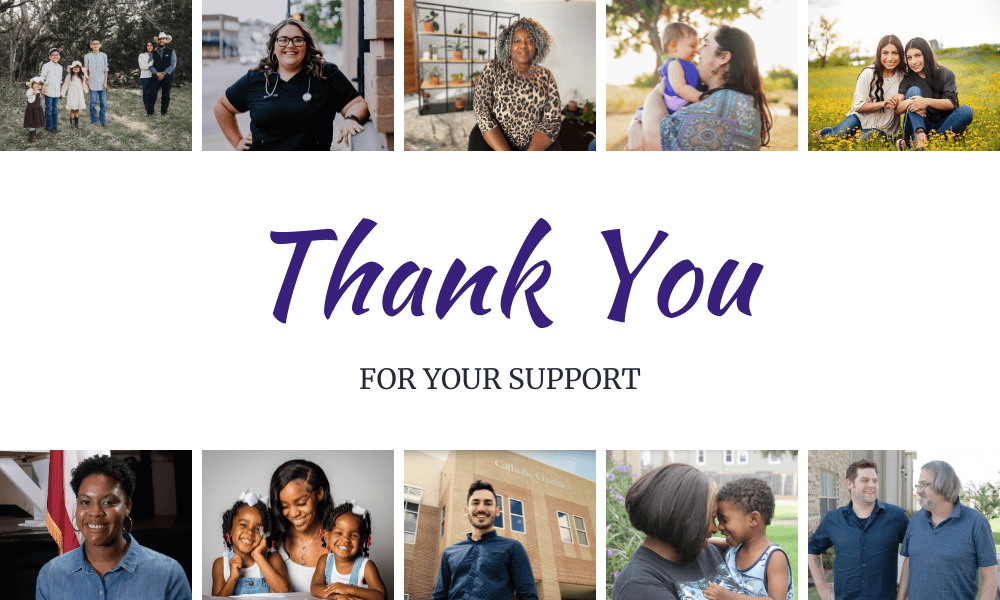 General Donation Confirmation - Catholic Charities Fort Worth